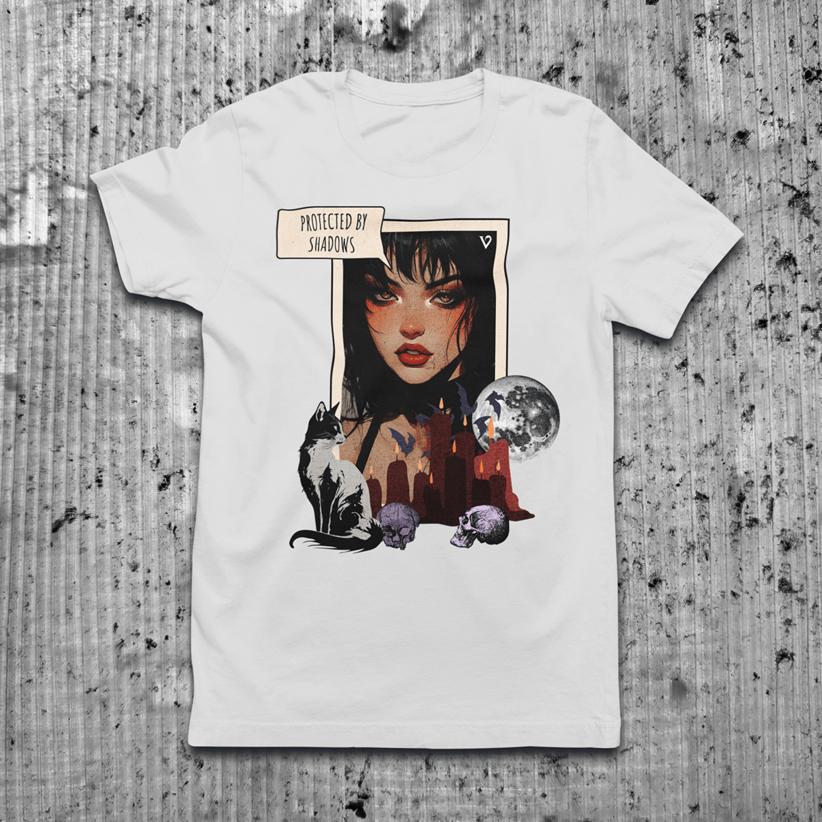 Venom Haus | PROTECTED BY SHADOWS | Horror Dark Psychology T-shirt